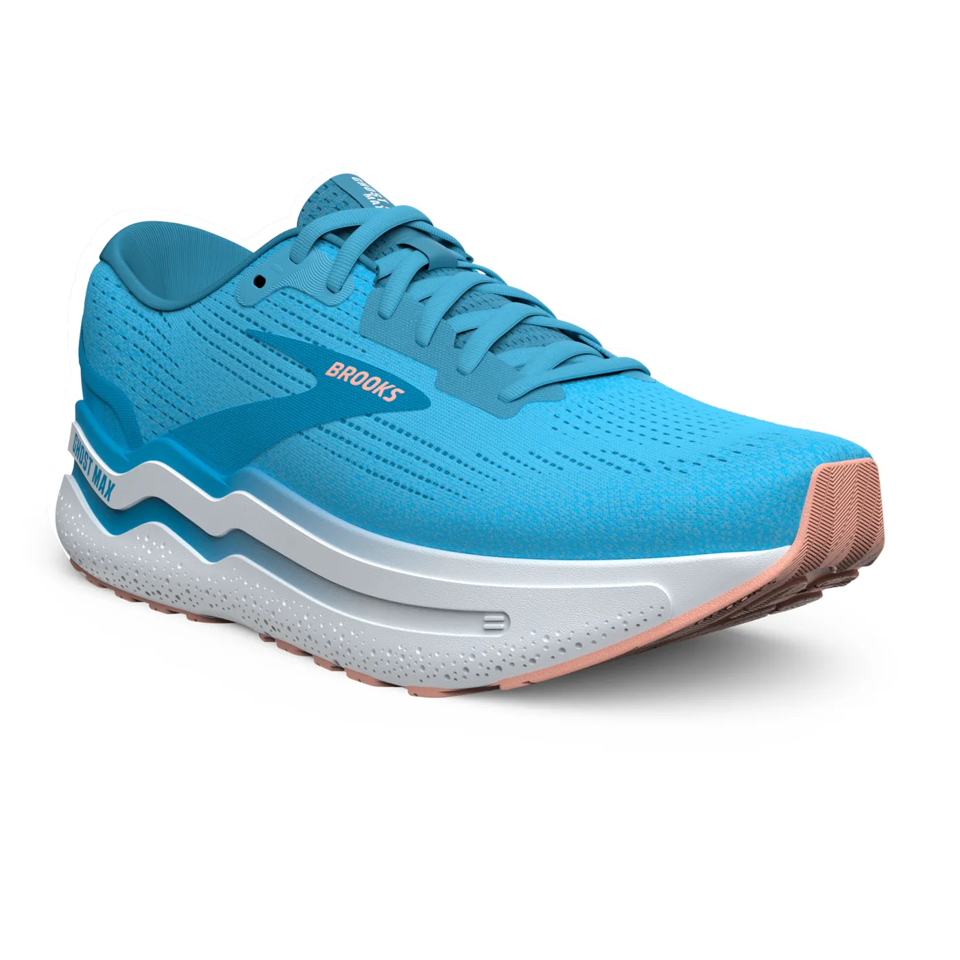 Brooks 120420 Ghost Max 2 Women Baltic Sea/Bonnie Blue/Peach